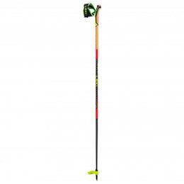 Leki - Mezza Race - Skistöcke Länge 115 cm rot/gelb