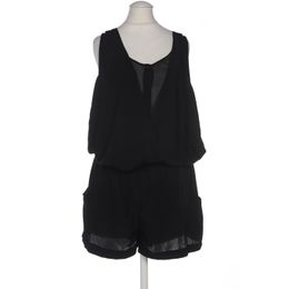 Zara Damen Jumpsuit/Overall, schwarz