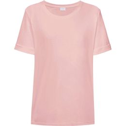 Mey Schlafanzug-Oberteil, Baumwolle, für Damen, pink, XS