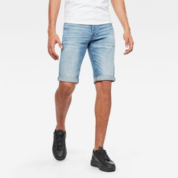 G-Star Raw Jeans-Shorts, Regular-Fit, für Herren, blau, 33