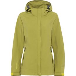 Killtec® Funktionsjacke, Kapuze, atmungsaktiv, für Damen, grün, 48