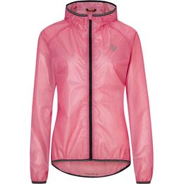 Ziener Regen-Fahrradjacke "Natina Lady", atmungsaktiv, Stehkragen, für Damen, pink, 46