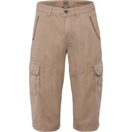 Lerros Cargohose, Bermuda, Baumwolle, für Herren, beige, 36