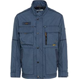 Camel Active Blouson, Stehkragen, Patch, für Herren, blau, 52