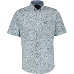 Lerros Freizeithemd, Regular Fit, Kurzarm, Button-Down-Kragen, für Herren, weiß, XL