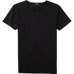 OLYMP T-Shirt, atmungsaktiv, elastisch, für Herren, schwarz, XL