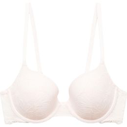 Esprit Gianna Bügel-BH, Spitze, floral, für Damen, rosa, 80D