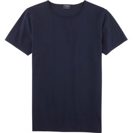 OLYMP T-Shirt, atmungsaktiv, elastisch, für Herren, blau, XXL