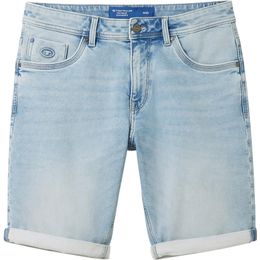 Tom Tailor Josh Jeans-Bermudas, Regular Slim, für Herren, blau, 36