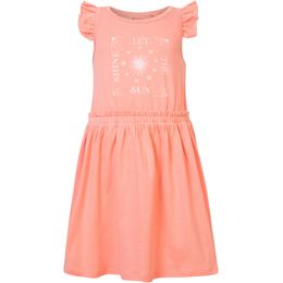 Noppies Sommerkleid, Flügelärmel, Rüschen-Details, für Kinder, rosa, 98