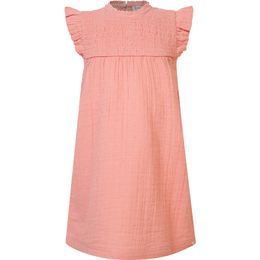 Noppies Shirtkleid "Edisto", knielang, Baumwolle, für Babys und Kleinkinder, rosa, 116