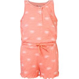 Noppies Jumpsuit "Eski", Baumwolle, ärmellos, für Babys und Kleinkinder, orange, 128