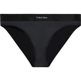 Calvin Klein Bikini-Unterteil, Logo-Bund, für Damen, schwarz, XS
