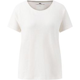 Fynch-Hatton® T-Shirt, Baumwolle, für Damen, weiß, XXL