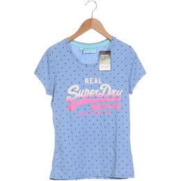 Superdry Damen T-Shirt, hellblau