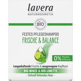 lavera Haarpflege Shampoo Festes Pflegeshampoo Frische & Balance