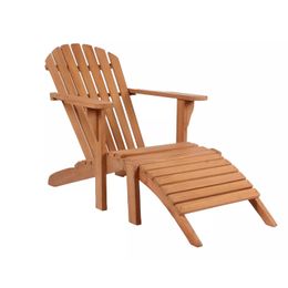 bene living Liegesessel Adirondack Montreal Teak