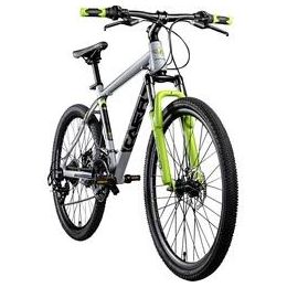 Zündapp Zündapp Mountainbike FX26 MTB Hardtail 26 Zoll RH 46cm 24-Gang grau grün