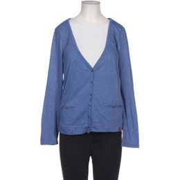 Esprit Damen Strickjacke, blau, Gr. 36