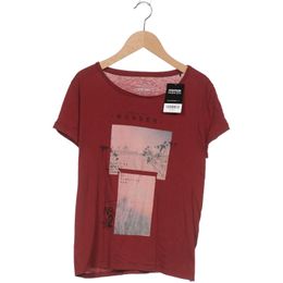 EDC by Esprit Damen T-Shirt, bordeaux, Gr. 36