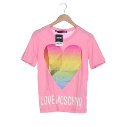 Love Moschino Damen T-Shirt, pink
