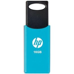 HP v212w USB-Stick (USB 2.0, Lesegeschwindigkeit 14 MB/s), blau|schwarz