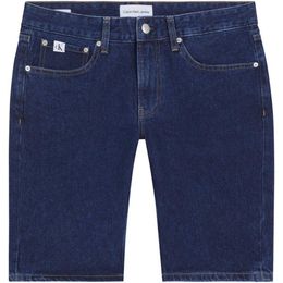 Calvin Klein Jeans Jeansshorts REGULAR SHORT in klassischer 5-Pocket-Form, blau