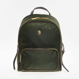 TK Maxx Dunkelgrüner Houston Rucksack aus Nylon