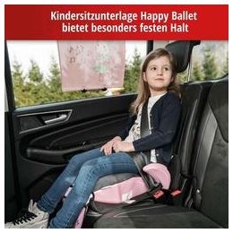 WALSER Kindersitzunterlage Ballet Doll rosa 1-teilig