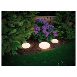 Paulmann Plug & Shine LED Lichtobjekt Stone Outdoor, 35 cm, warmweiß