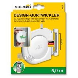 Schellenberg Design Aufschraubwickler Gurtwickler Mini weiß mit Gurt