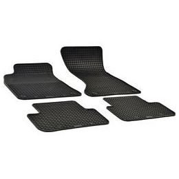 WALSER Passform Fußmatten Gummi RubberLine für Audi A4, Audi A5 Sportback