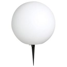 Globo LED Außenleuchte Toula weiß Ø 30 cm E27, RGBW