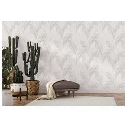 Erismann Guido Maria Kretschmer Vliestapete 10282-31 Fashion For Walls floral grau-weiß 10,05 x 0,53
