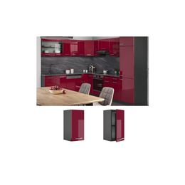 VICCO K&uuml;chenschrank H&auml;ngeschrank 30 cm R-Line Anthrazit
