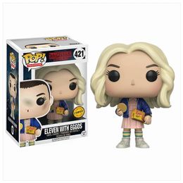 Funko Pop Stranger Things Figure - Eleven with Eggos Chase Edition