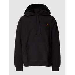 Carhartt Work In Progress Hoodie mit Label-Stitching Modell 'HOODED AMERICAN SCRIPT'