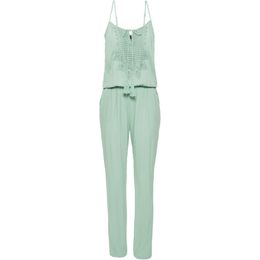 bonprix Jumpsuit mit Spitze