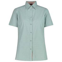 CMP - Women's Shirt Stretch Cotton - Bluse Gr 36 grau/türkis