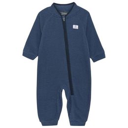 Color Kids - Baby Fleece Suit - Overall Gr 74 blau