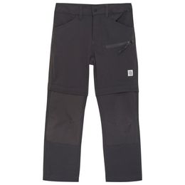 Color Kids - Kid's Pants Stretch with Zip Off - Zip-Off-Hose Gr 110 grau