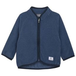 Color Kids - Baby Fleece Jacket Striped - Fleecejacke Gr 74 blau