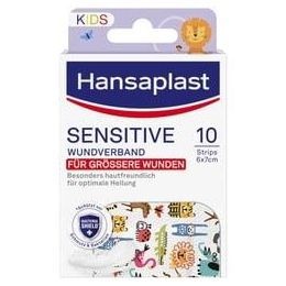 Beiersdorf Hansaplast Sensitive Kids Wundverband XL, 6cm x 7cm