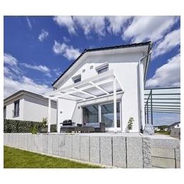 Gutta Premium Terrassendach 410,2 x 306 cm weiß PC klar 16 mm