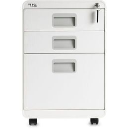 Yaasa File Cabinet - Rollcontainer | weiß