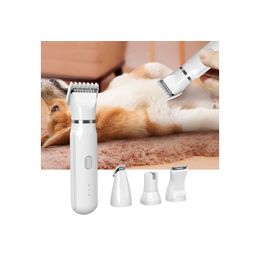 Rutaqian Haarschneider 4 in 1 Leise Schermaschine Hund Katze IPX7 Wasserdichter