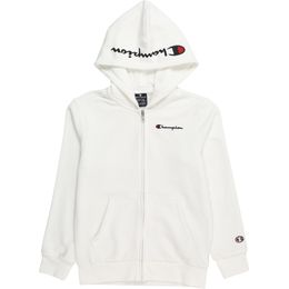 Champion® Sweatjacke, geteilte Kängurutasche, für Kinder, weiß, 176