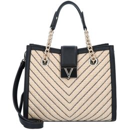 Valentino by Mario Valentino Valentino by Mario Henkeltasche, Emblem, Zweifarbig, für Damen, schwarz