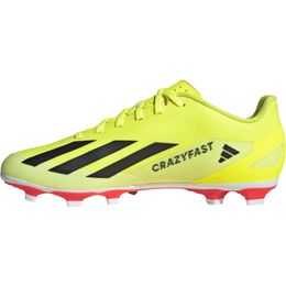 Adidas Fußballschuhe "Crazyfast Club FxG", leicht, strapazierfähig, für Herren, gelb, 46 2/3