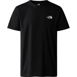 The North Face® T-Shirt, Rundhalsausschnitt, Logo-Print, für Herren, schwarz, XL